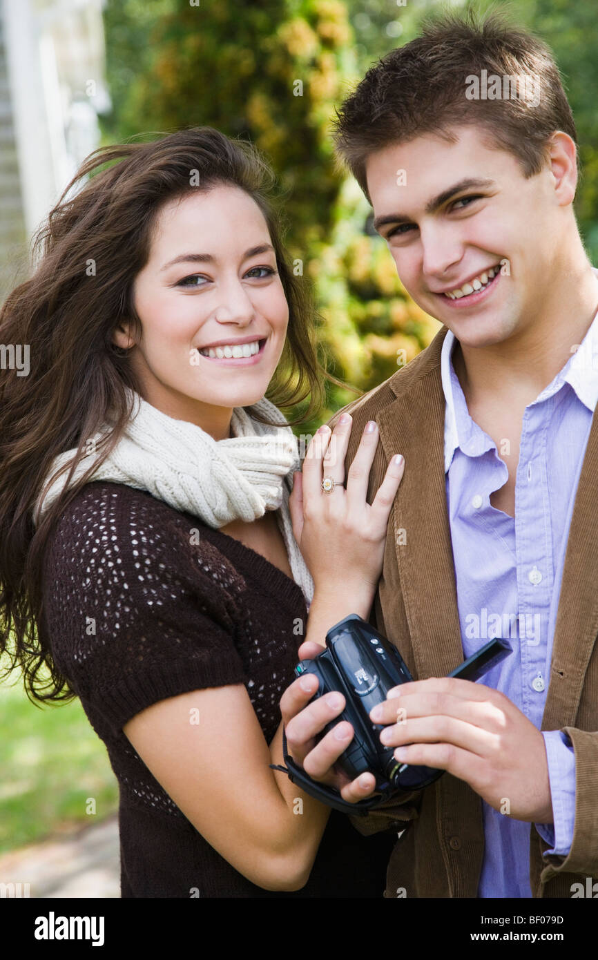 Vertical video front view close hi-res stock photography and images - Alamy
