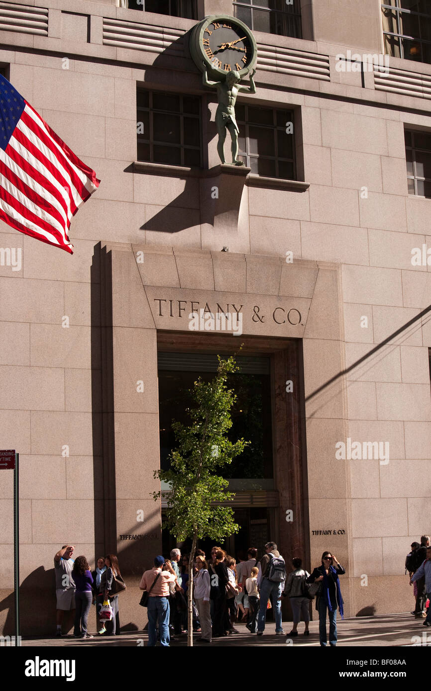 Tiffany & Co., NYC Stock Photo - Alamy