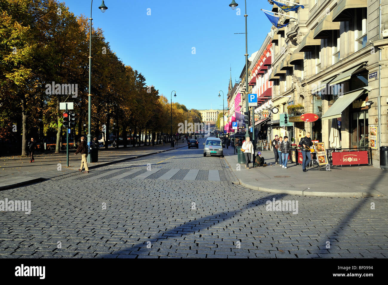 Karl johan street hi-res stock photography and images - Alamy