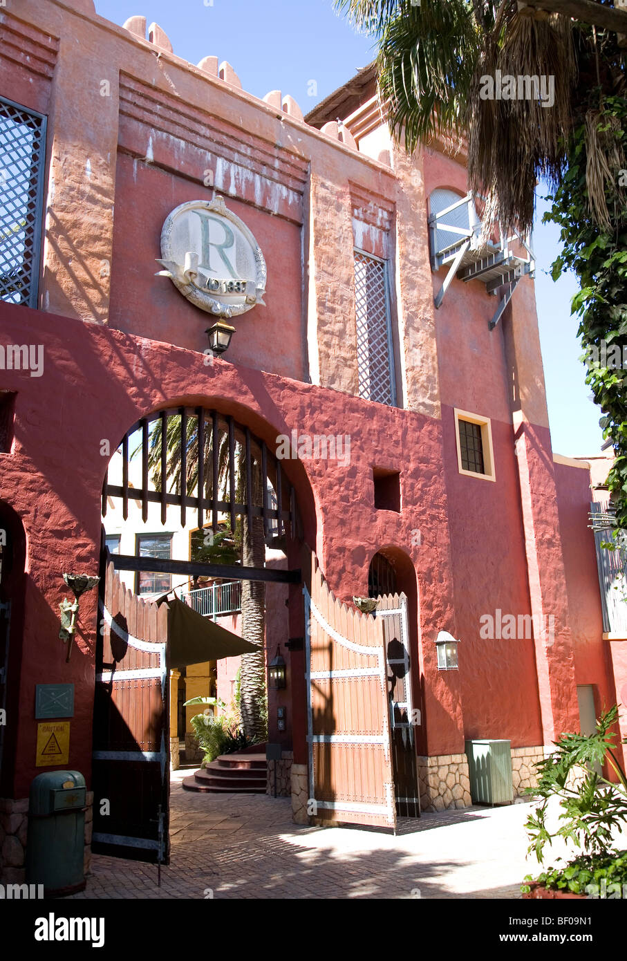 Ratanga Junction entrance Stock Photo - Alamy