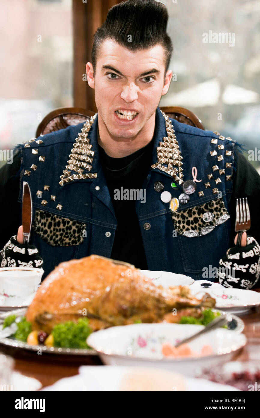 Man scowl hi-res stock photography and images - Alamy