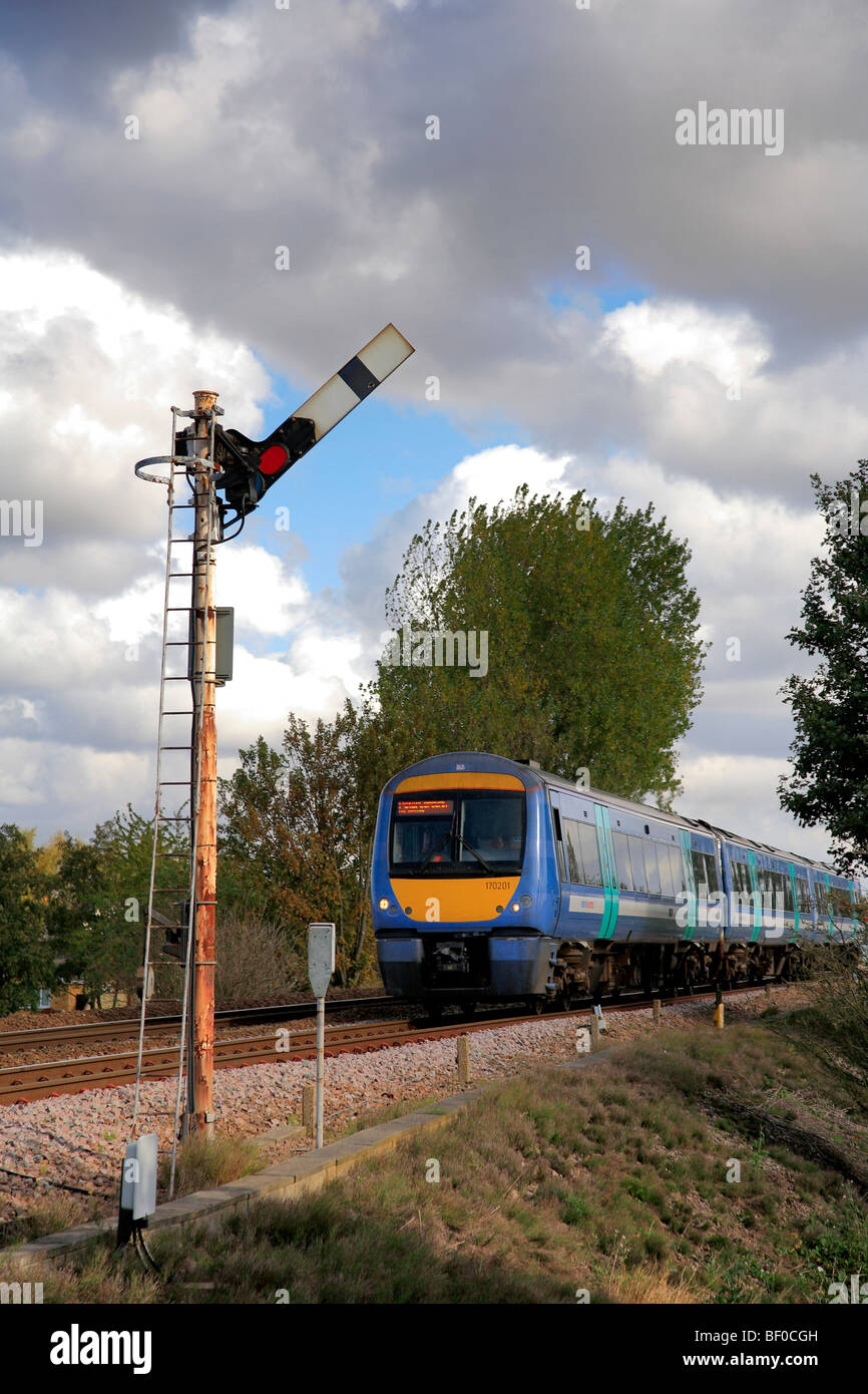National Express 170 class High Speed Turbostar Diesel Train Unit East ...