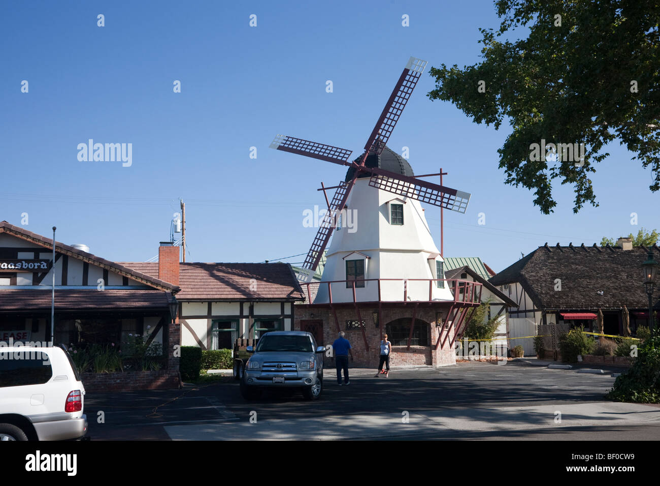 Windmill in Solvang Califormia USA Stock Photo - Alamy