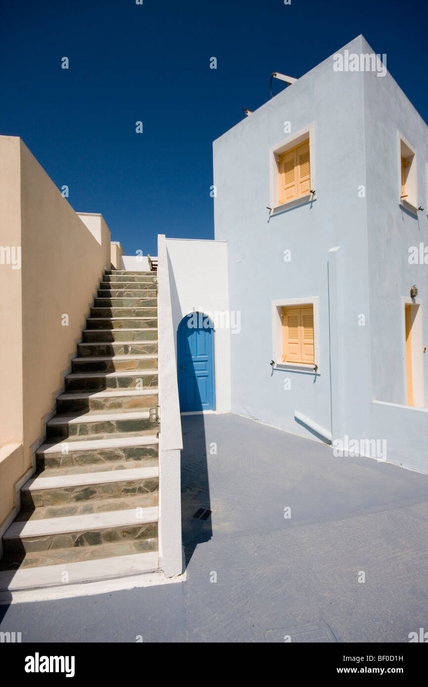 Classic Greek style buildings Stock Photo - Alamy