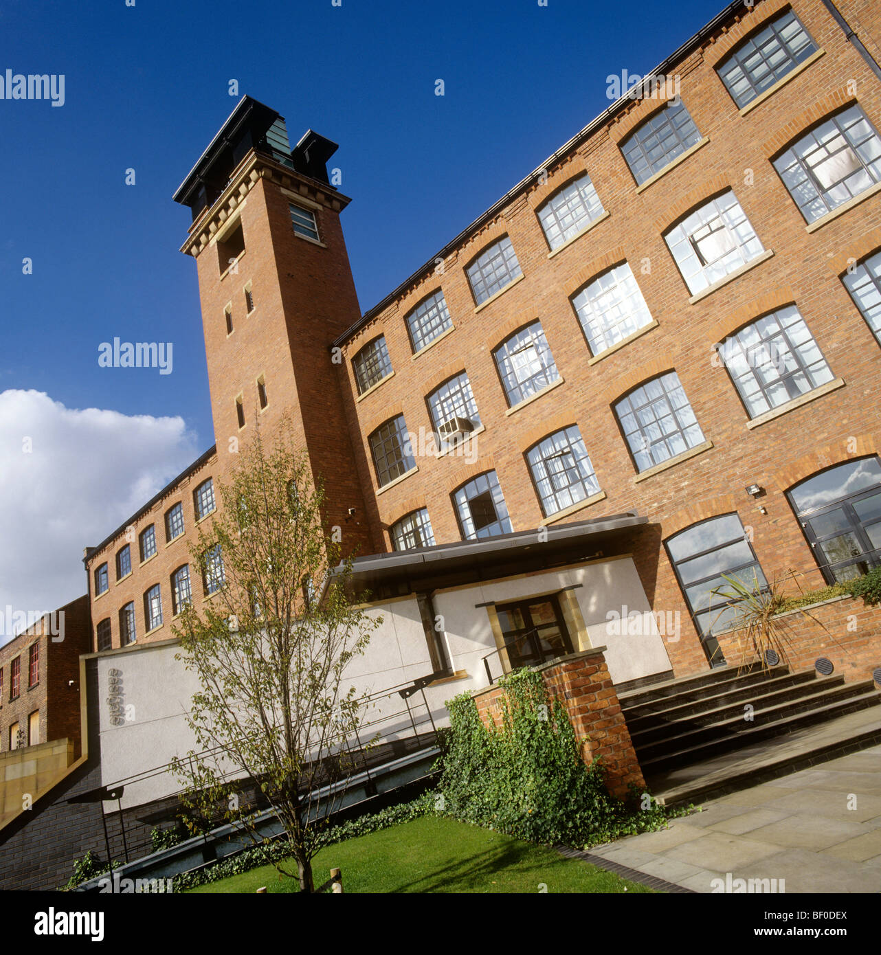 UK, England, Manchester, Castlefield urban regeneration former ...