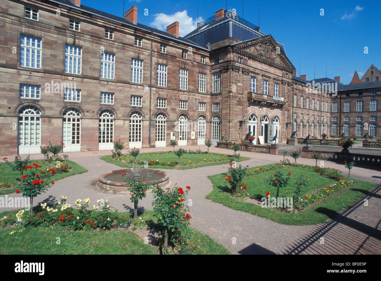 Castle of Rohan in Saverne, Chateau des Rohan, Alsace, France Stock ...
