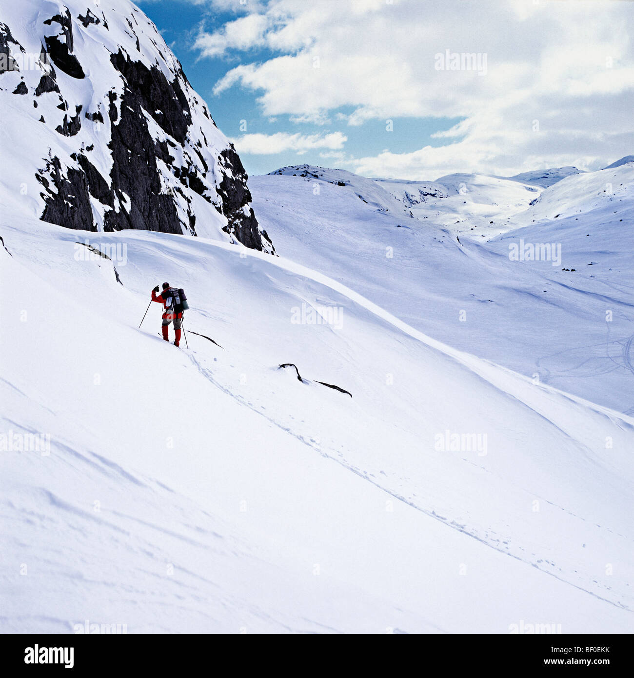 Alpine skiing man hi-res stock photography and images - Alamy
