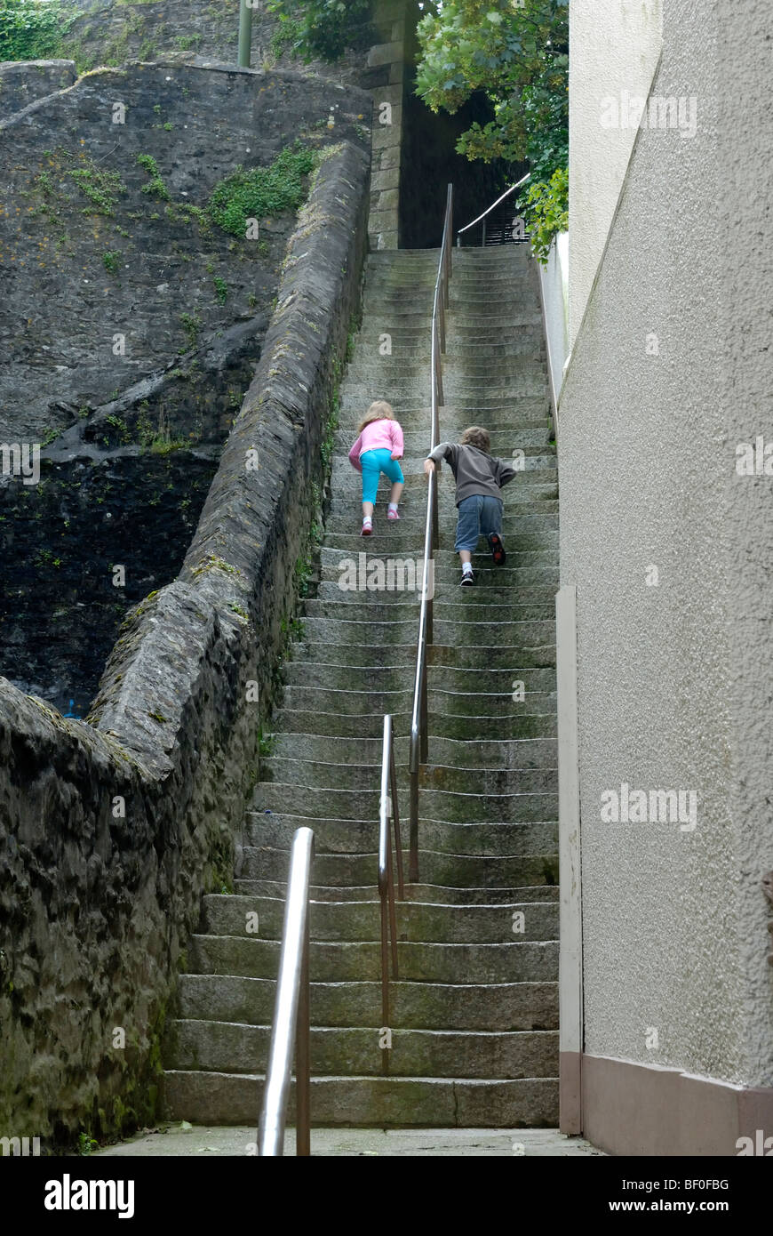 Falmouth jacobs ladder steps hi-res stock photography and images - Alamy