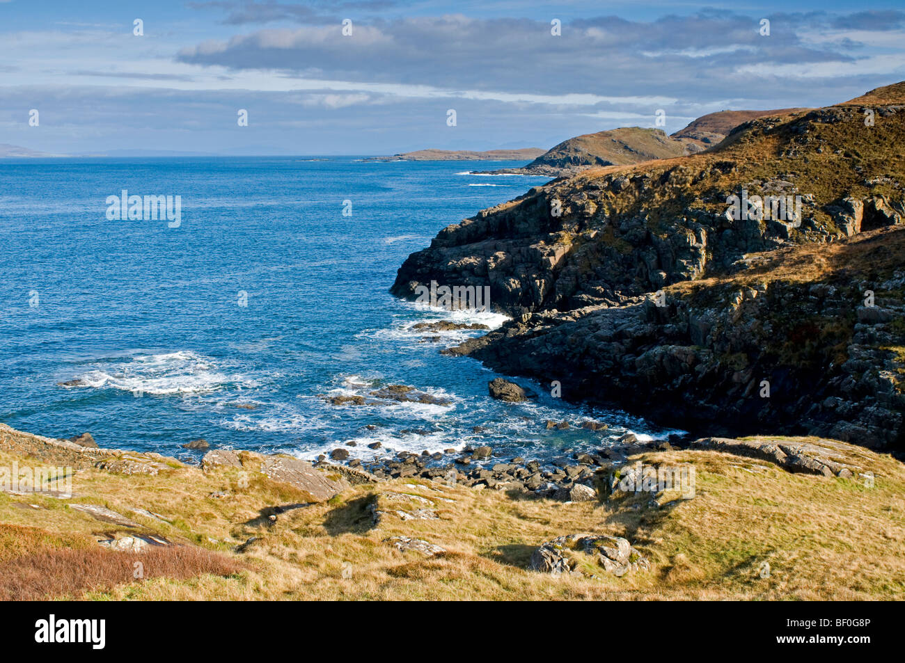 Ardnamurchan Point in Lochaber the most Westerly point of the UK ...