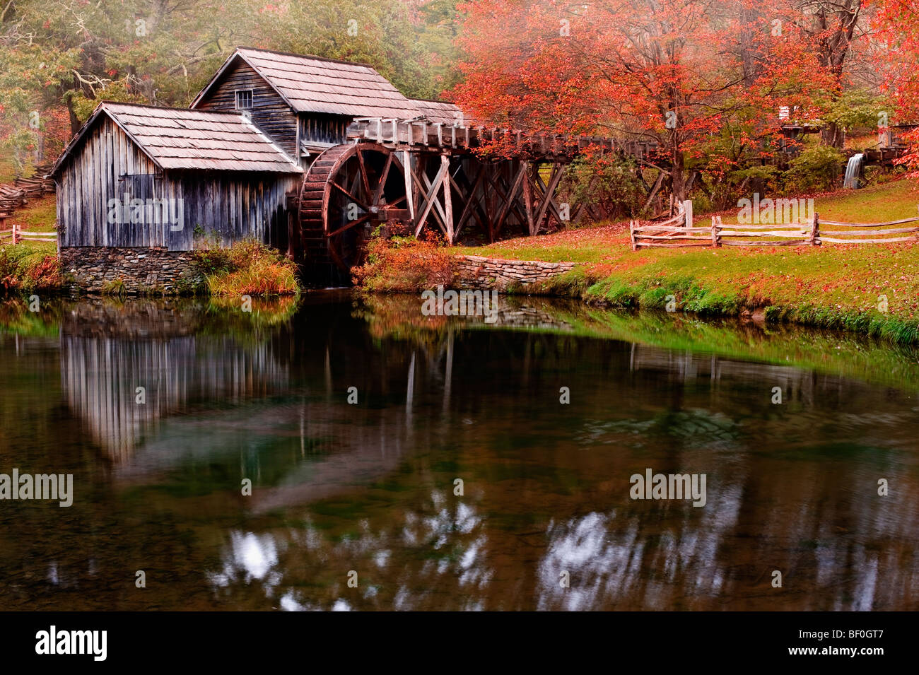 Mabry mill on blue ridge hi-res stock photography and images - Alamy