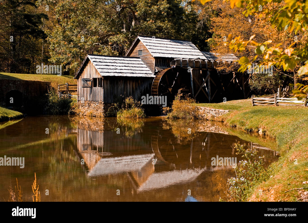 Mabry mill on blue ridge hi-res stock photography and images - Alamy