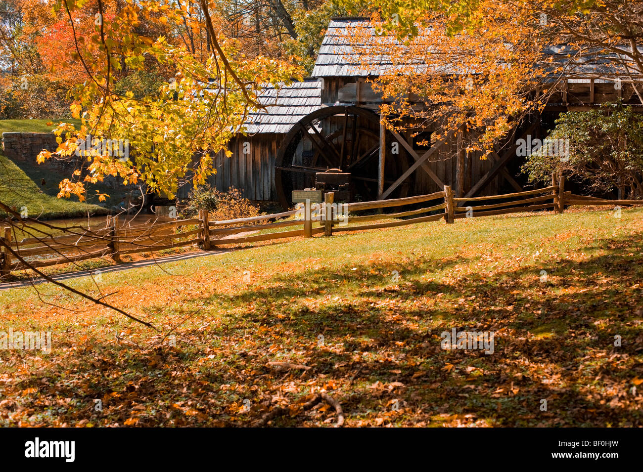 Mabry mill on blue ridge hi-res stock photography and images - Alamy