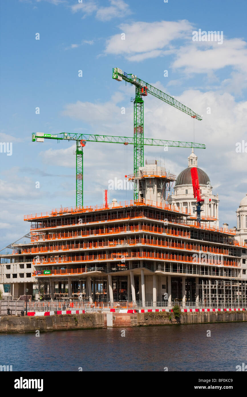 Liverpool under construction in 2009 Stock Photo - Alamy