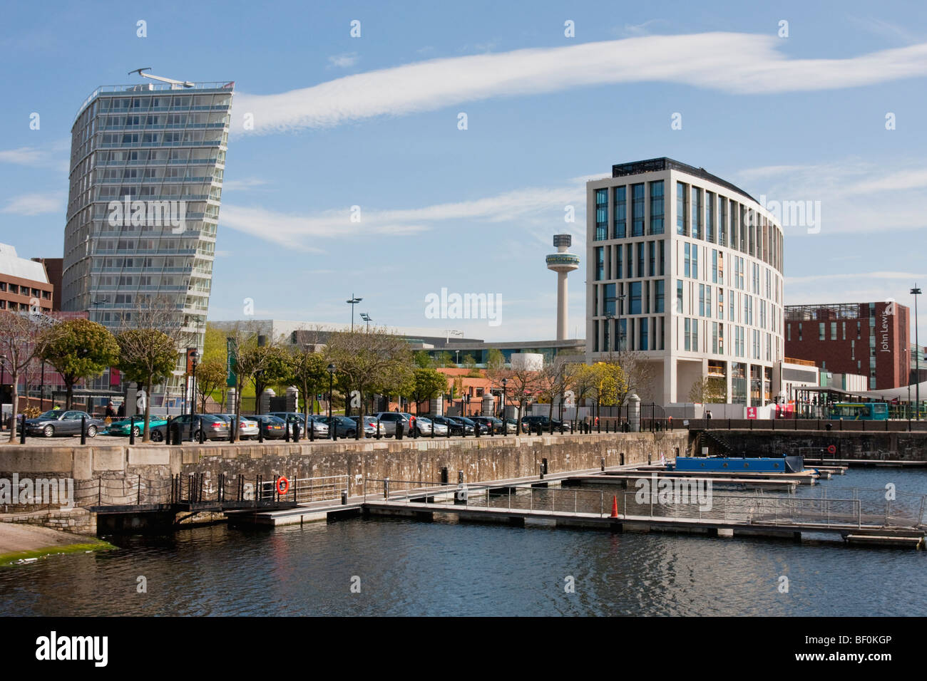 Modern buildings in Liverpool Stock Photo - Alamy