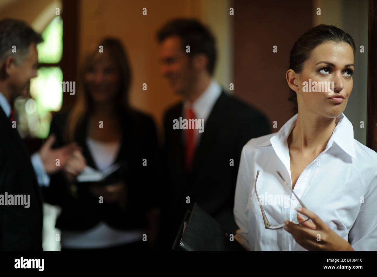 Group of Managers Stock Photo - Alamy