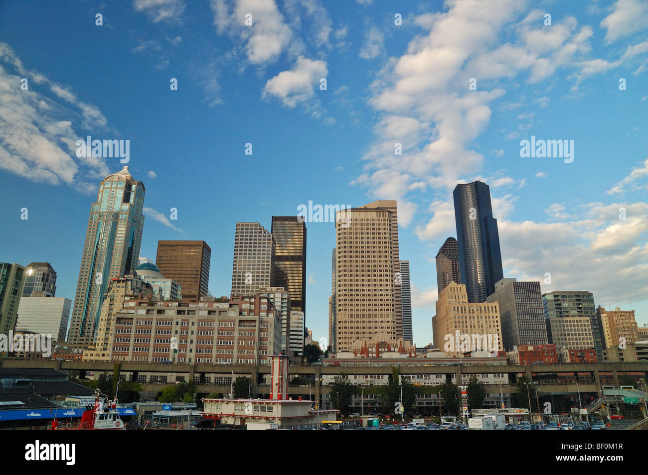 Downtown Seattle on a sunny summer afternoon Stock Photo - Alamy