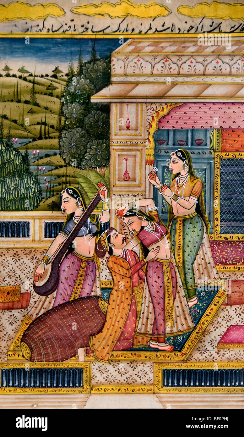 Indian drawing hi-res stock photography and images - Alamy