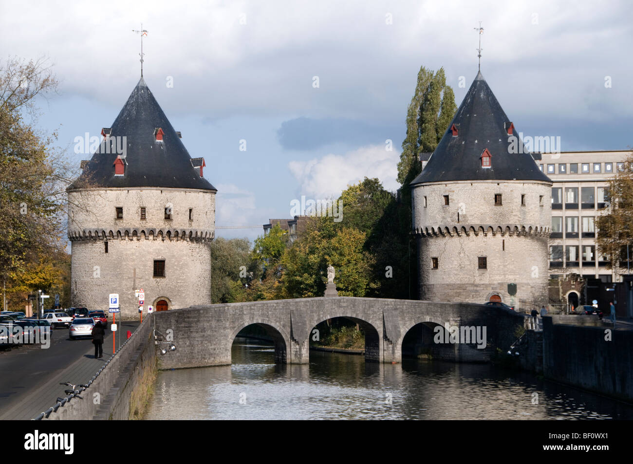 Kortrijk Belgium Belgian Historic Town Flanders Stock Photo - Alamy