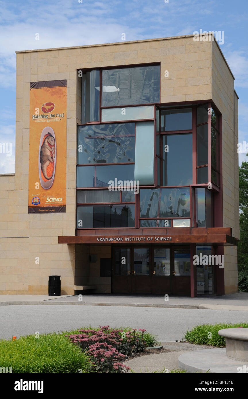 Cranbrook Institute of Science in Bloomfield Hills, Michigan Stock ...