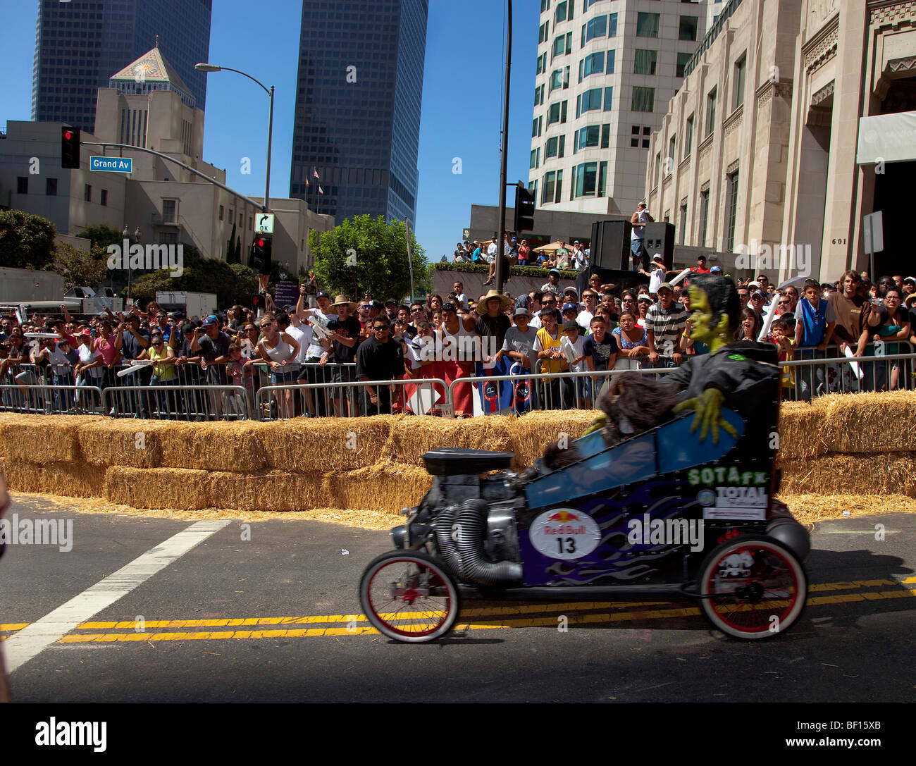 Redbull "Red bull" go-kart soapbox "soap box" kart race la Los Angeles ...
