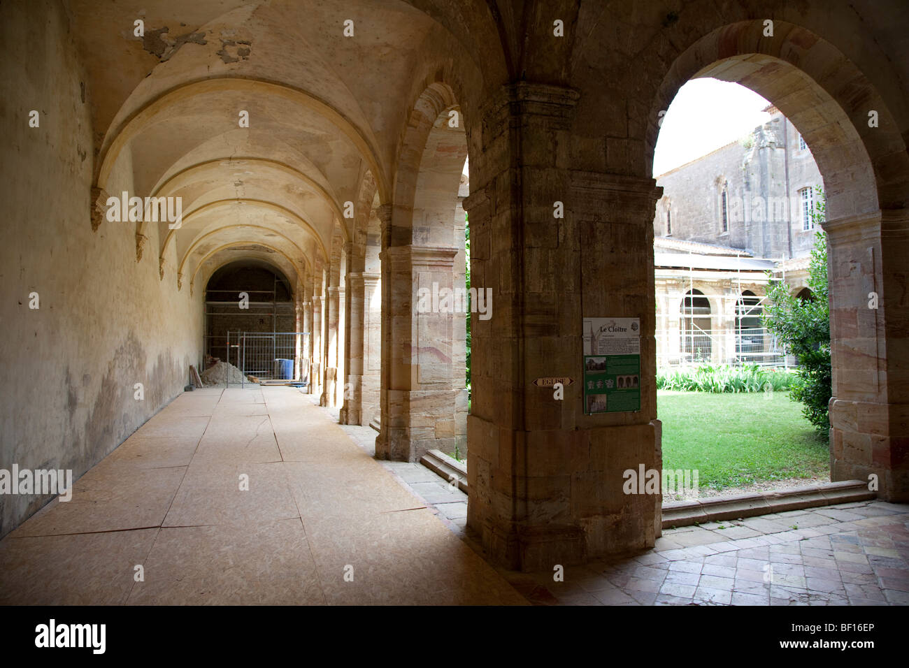France Lagrasse Abbey de Lagrasse Abbaye Sainte-Marie de Lagrasse Stock ...