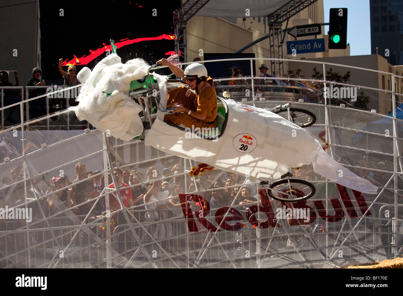 Redbull "Red bull" go-kart soapbox "soap box" kart race la Los Angeles ...