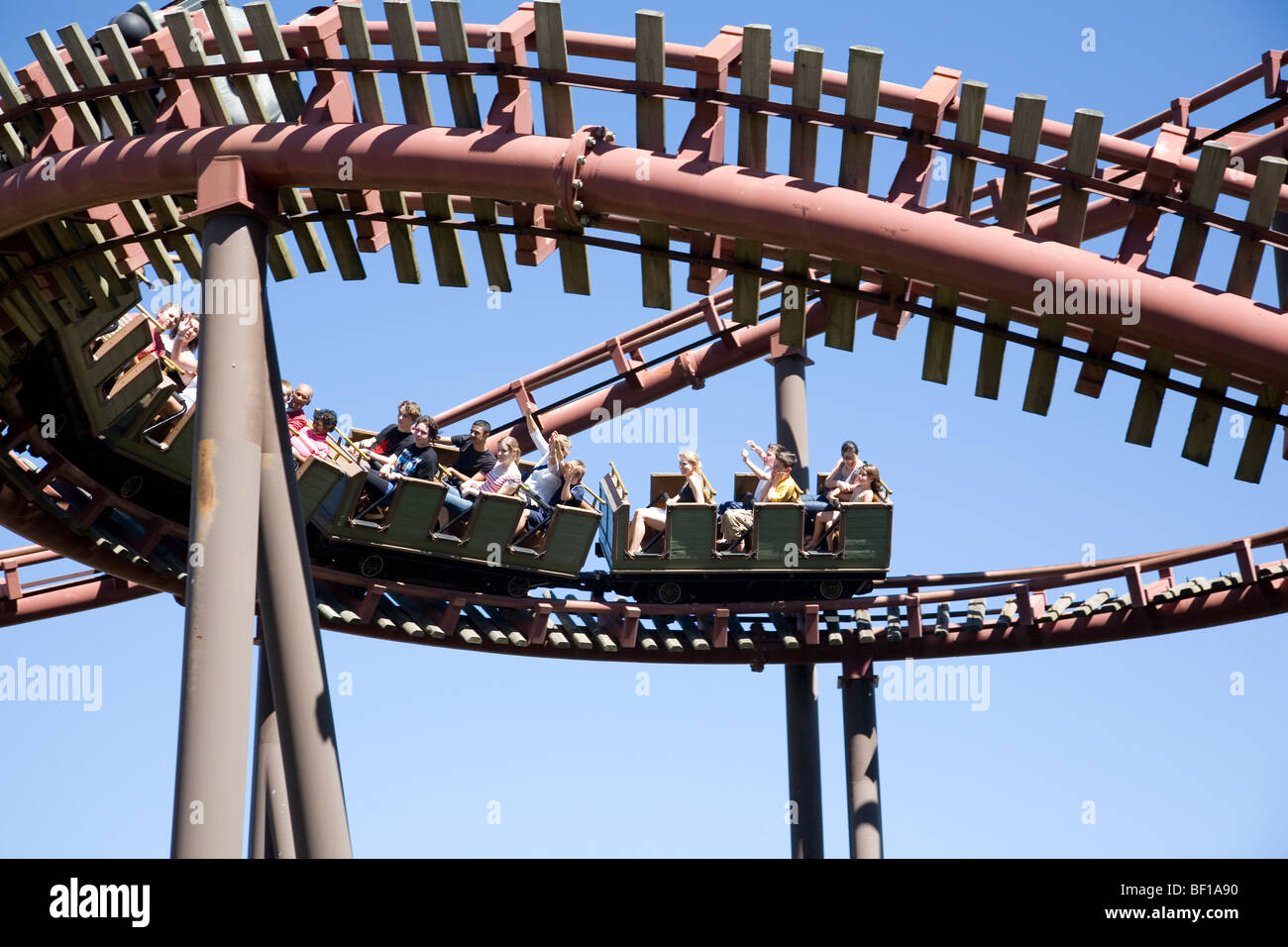 Ratanga junction roller hi-res stock photography and images - Alamy