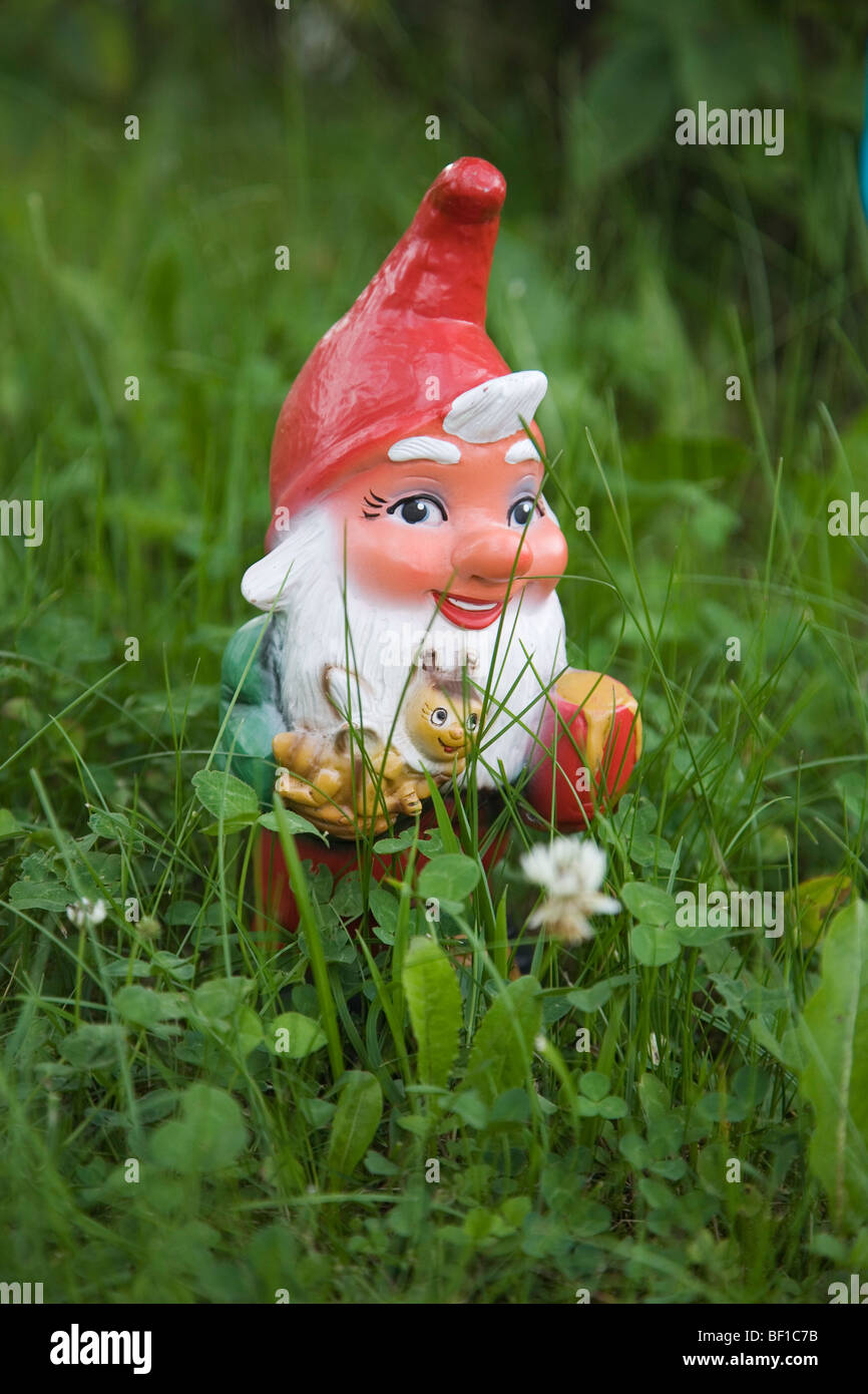 Jolly garden gnome hi-res stock photography and images - Alamy