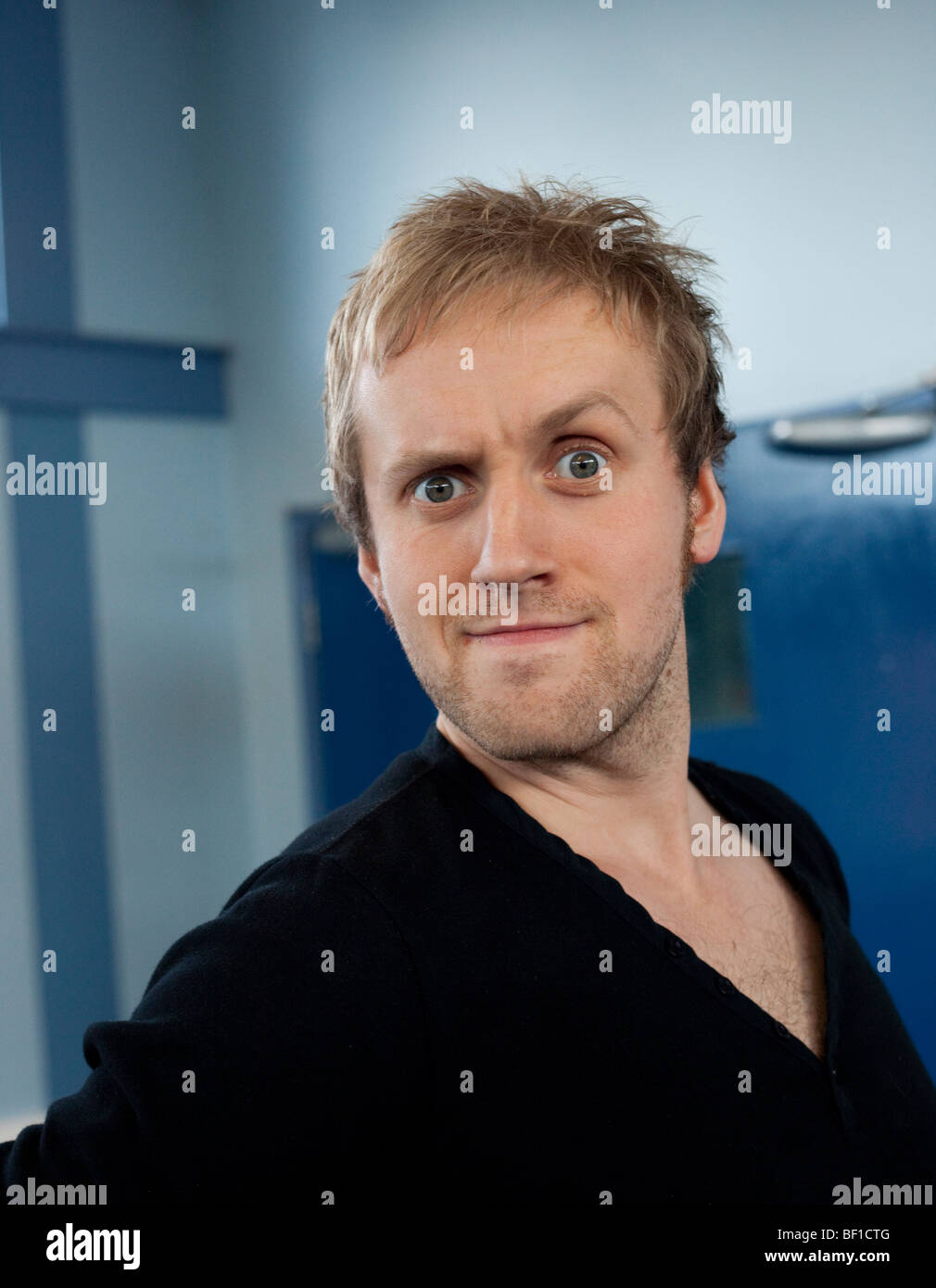 Funny headshot hi-res stock photography and images - Alamy