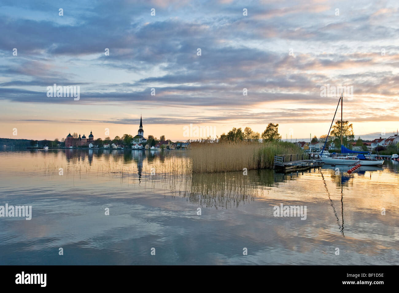 Mariefred, Sodermanland, Sweden Stock Photo - Alamy