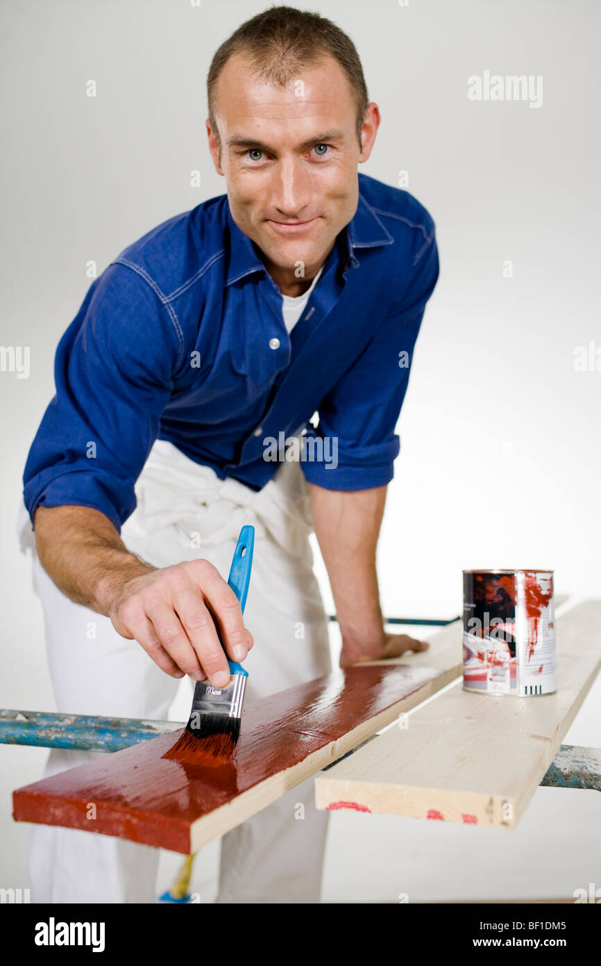 A painter and decorator Stock Photo - Alamy