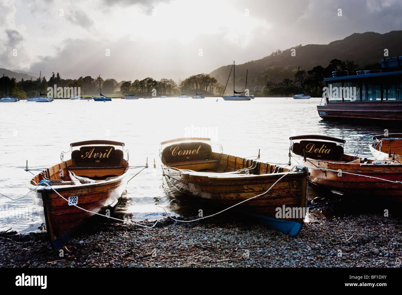 Waterhead On Lake Windermere In High Resolution Stock Photography and ...