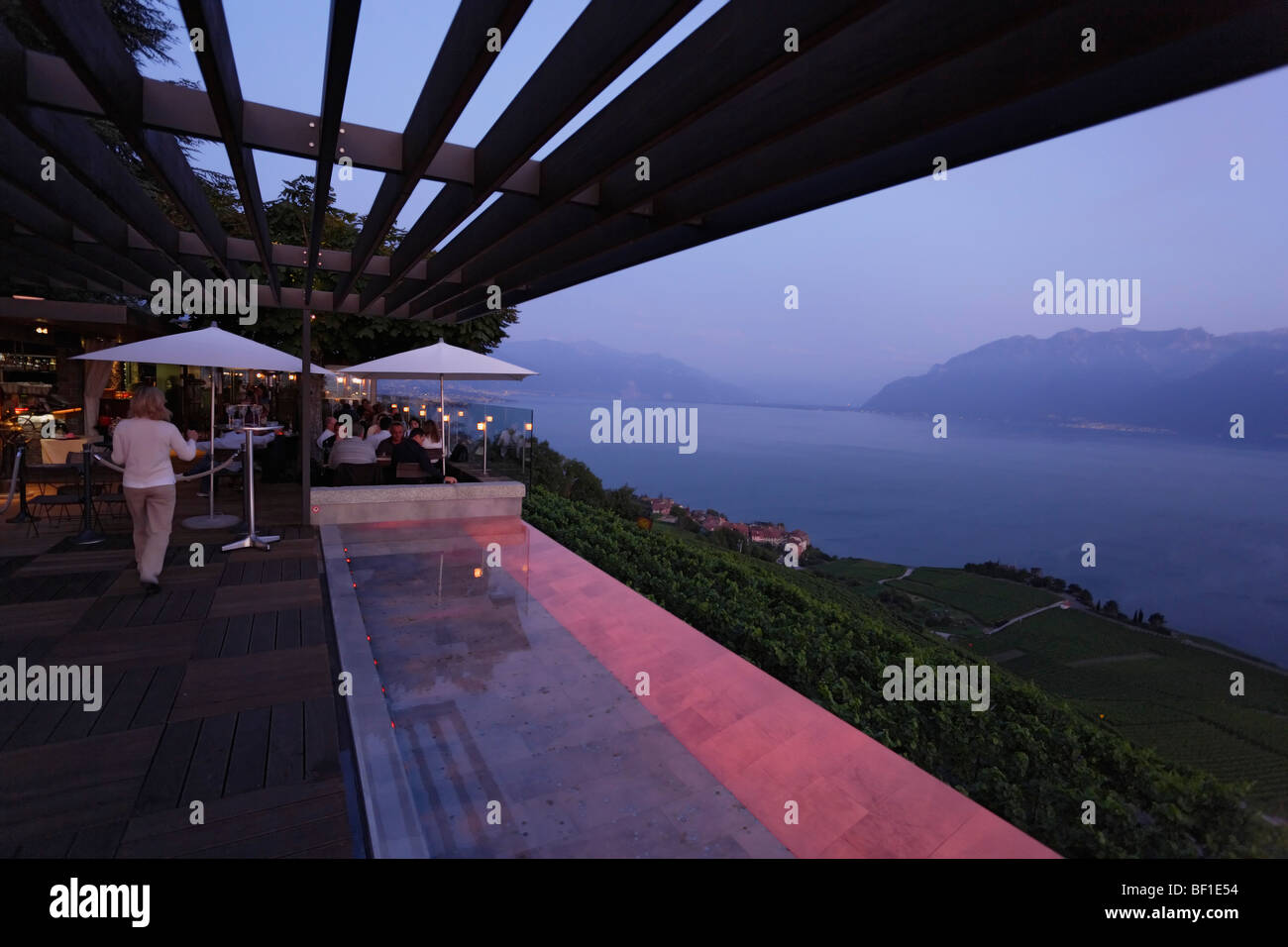 Restaurant La Deck, Hotel Baron Tavernier, Chexbres, Lavaux, Canton ...