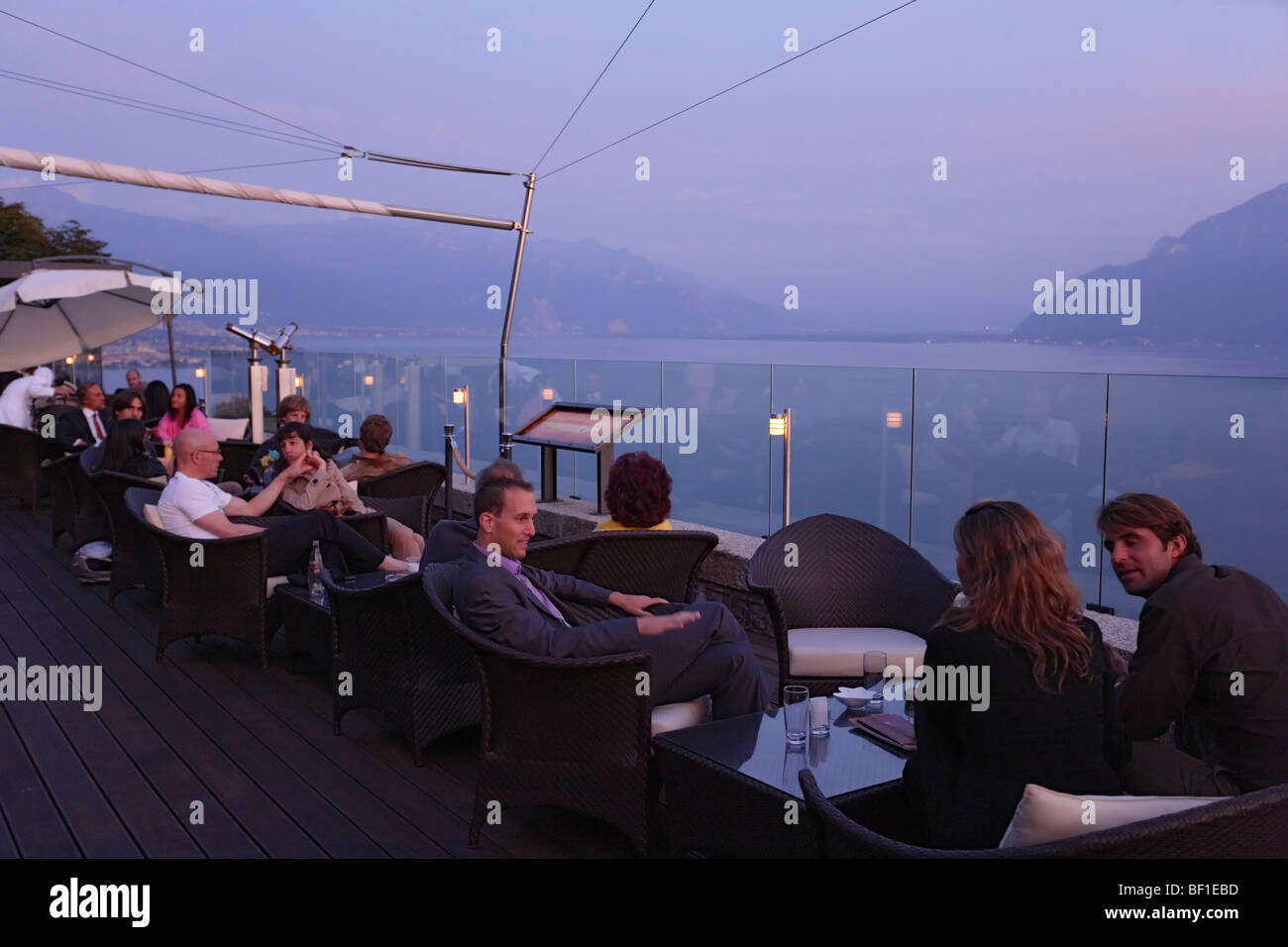 Restaurant La Deck, Hotel Baron Tavernier, Chexbres, Lavaux, Canton ...