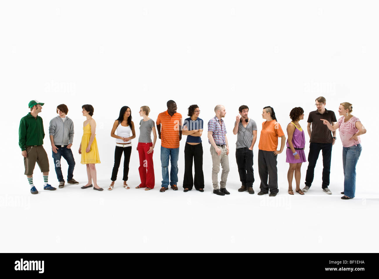 Men in group Cut Out Stock Images & Pictures - Alamy