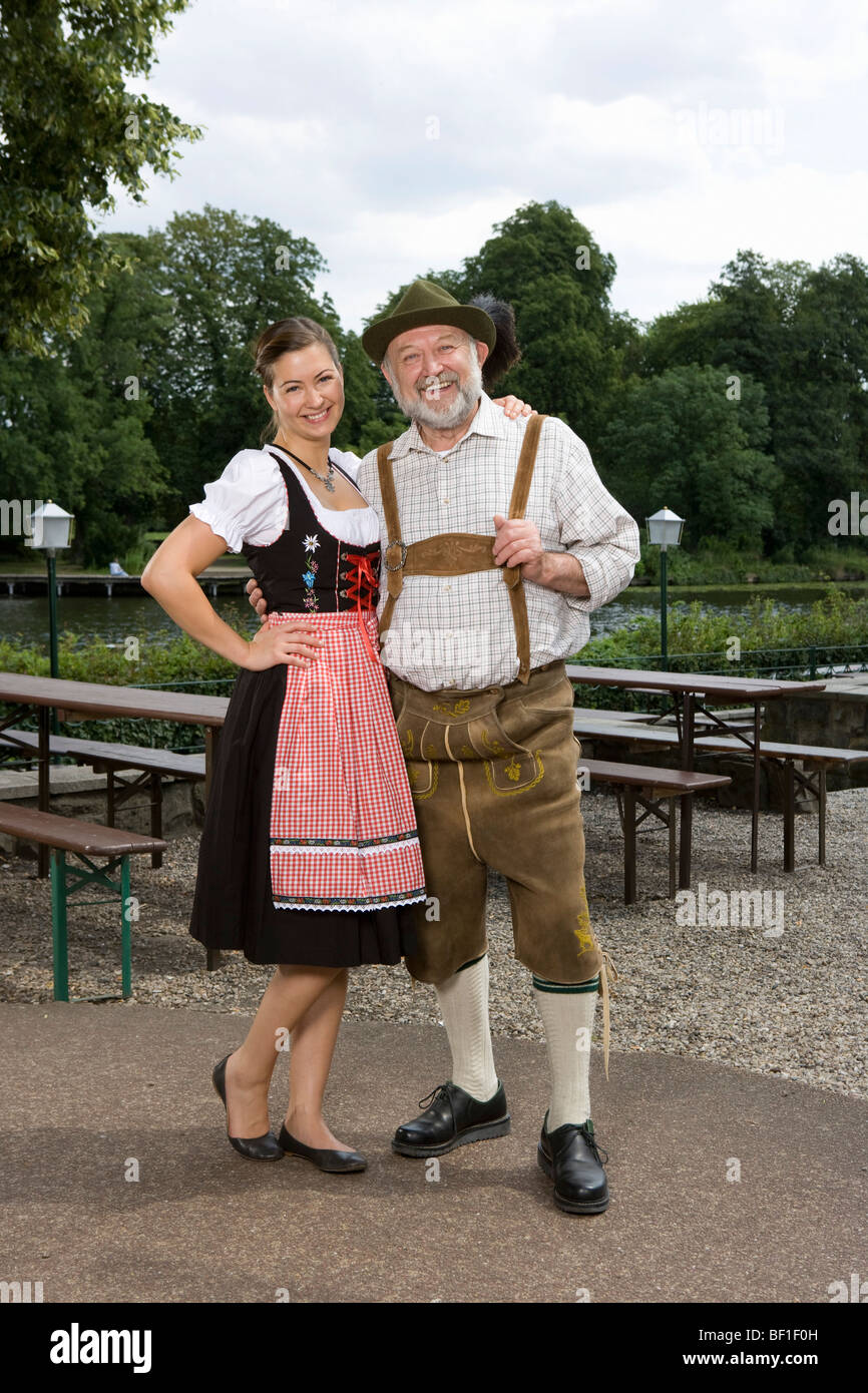 Traditionally clothed german man in hi-res stock photography and images ...