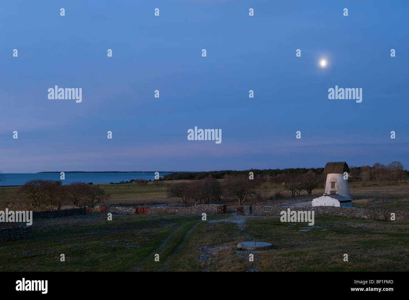 Farm on Faro, Gotland, Sweden Stock Photo - Alamy