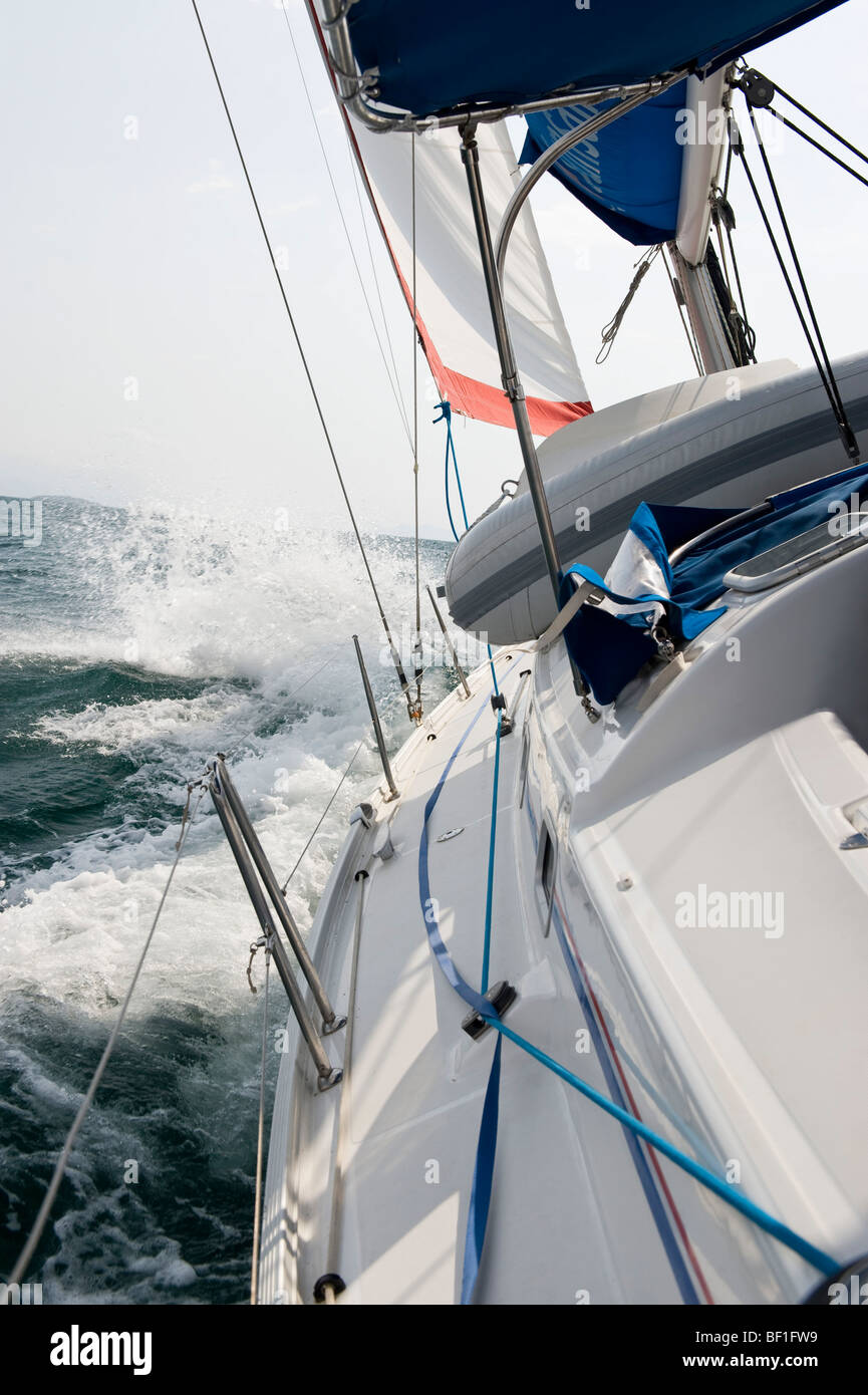 Sailboat view hi-res stock photography and images - Alamy