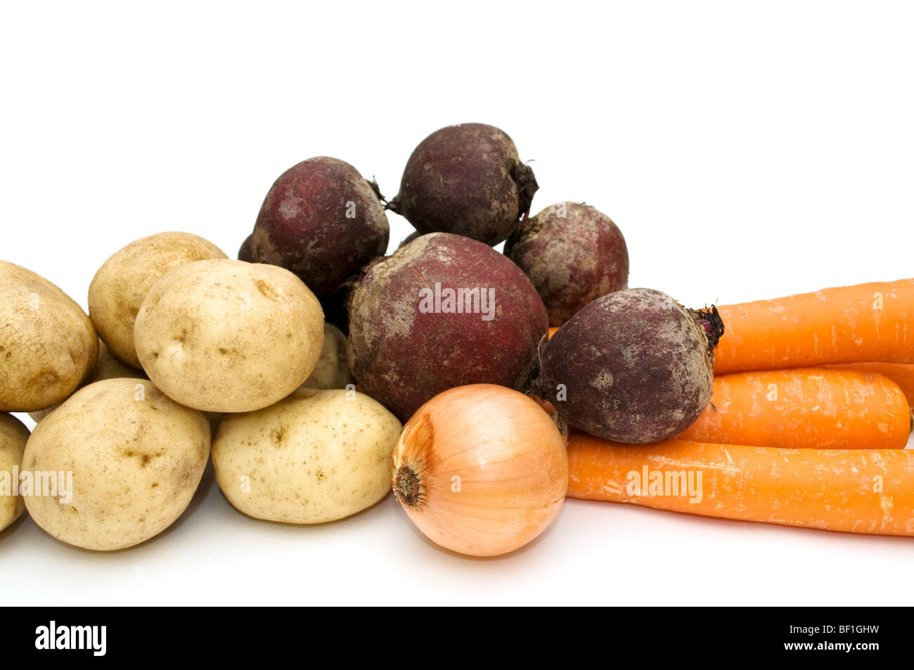 Healthy vegetable crop Cut Out Stock Images & Pictures - Alamy