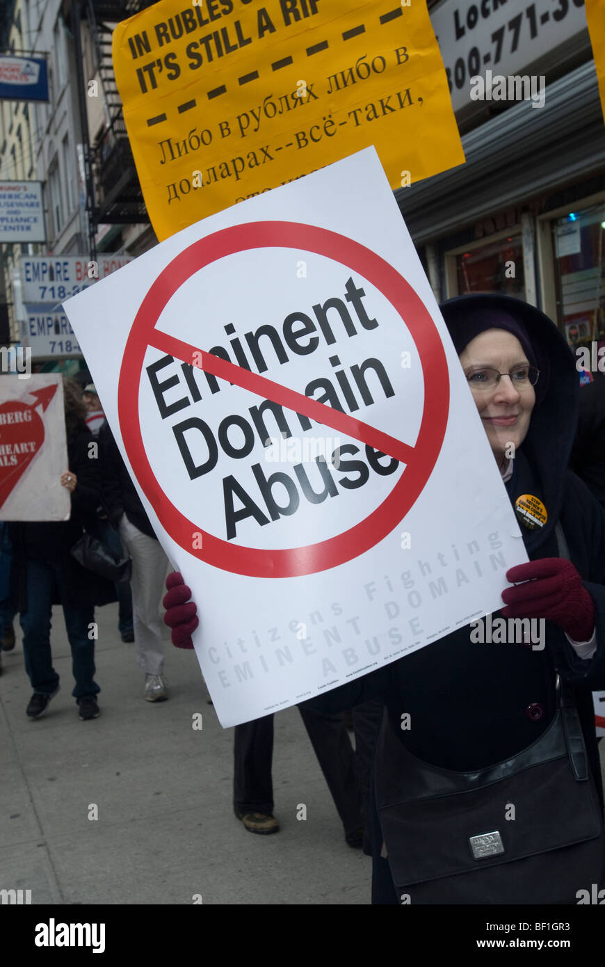 Activists at the Develop Don't Destroy Brooklyn (DDDB) Walkathon in ...