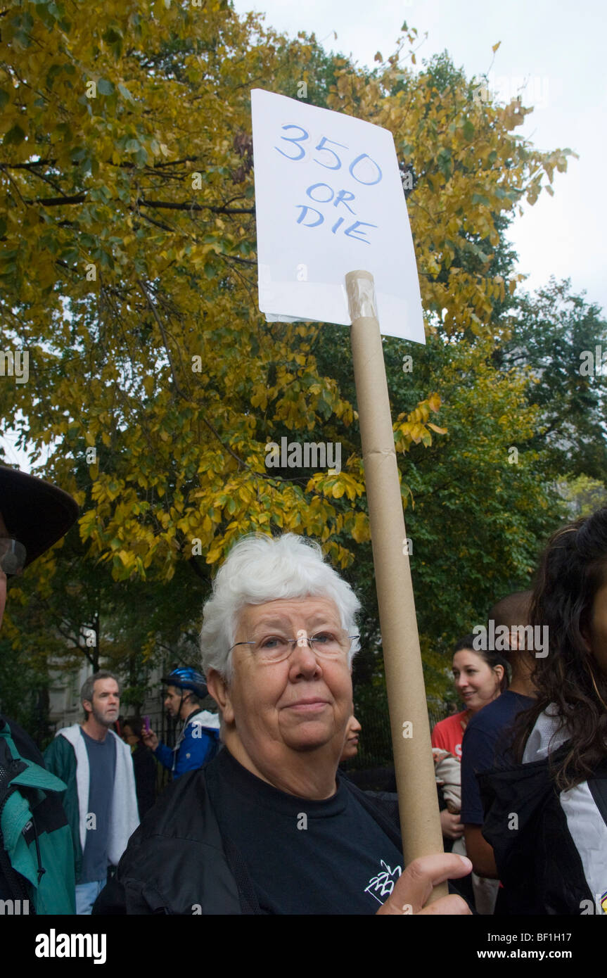 Hundreds of environmental activists prepare to march across the ...