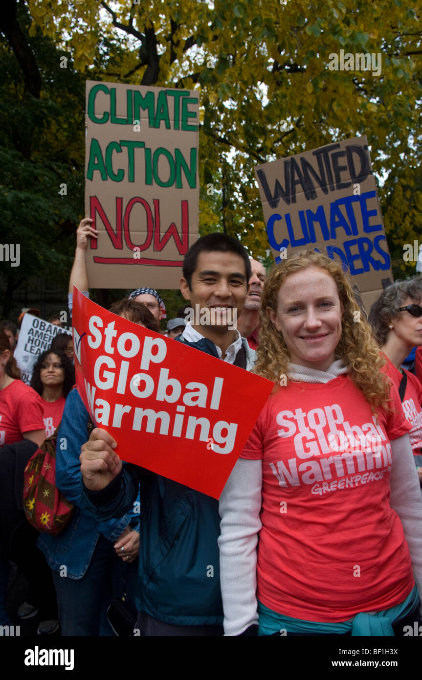 Hundreds of environmental activists prepare to march across the ...