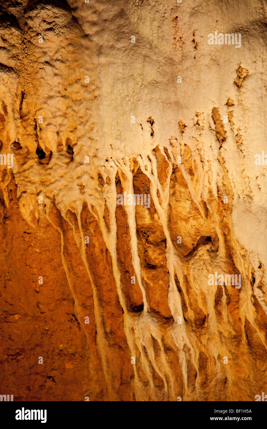 France Armand Cave Stalacmites Stalactites extraordinary shapes Stock ...