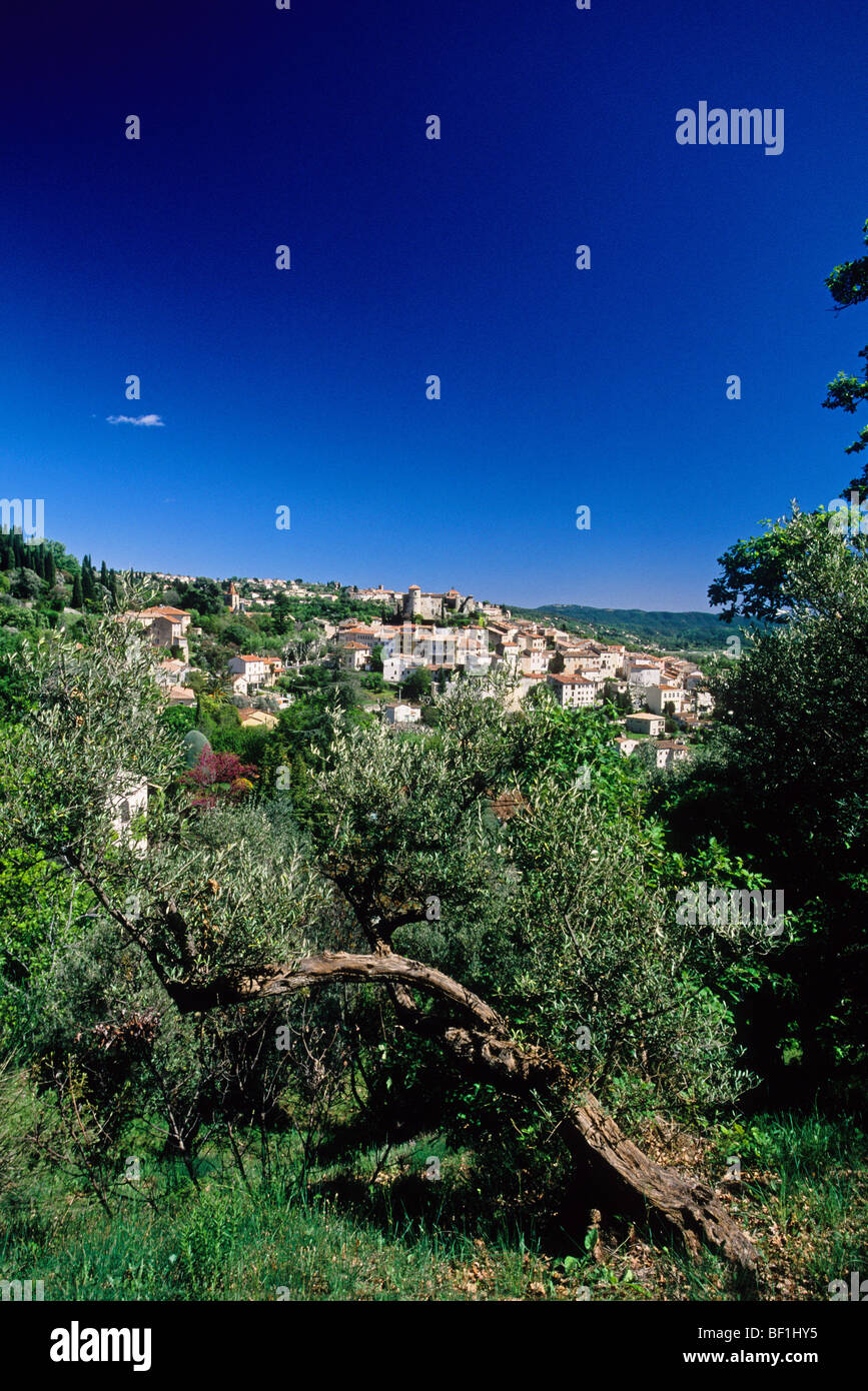 The perched village of Callian Stock Photo - Alamy
