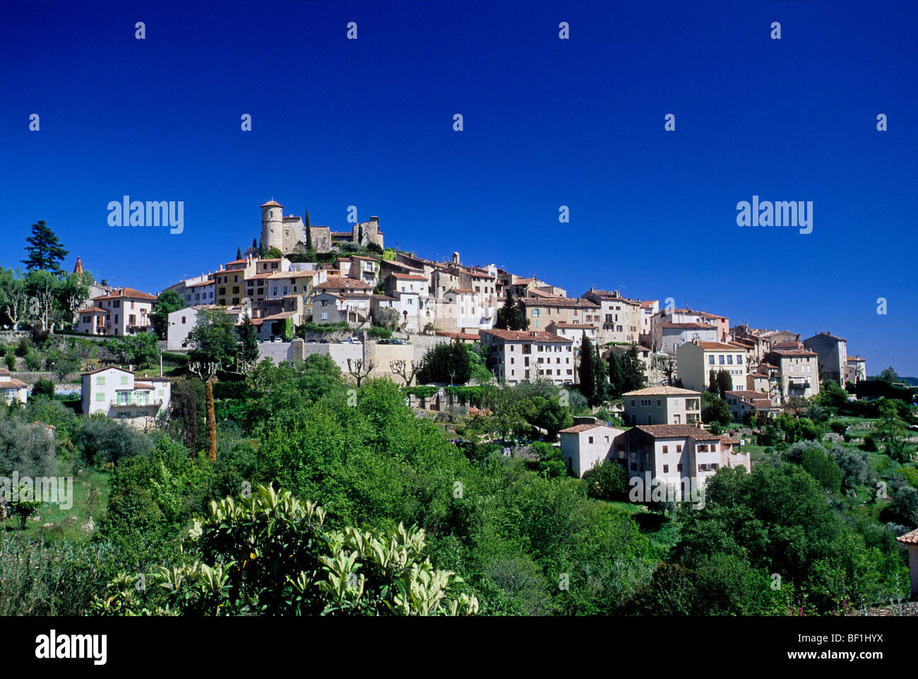 The perched village of Callian Stock Photo - Alamy