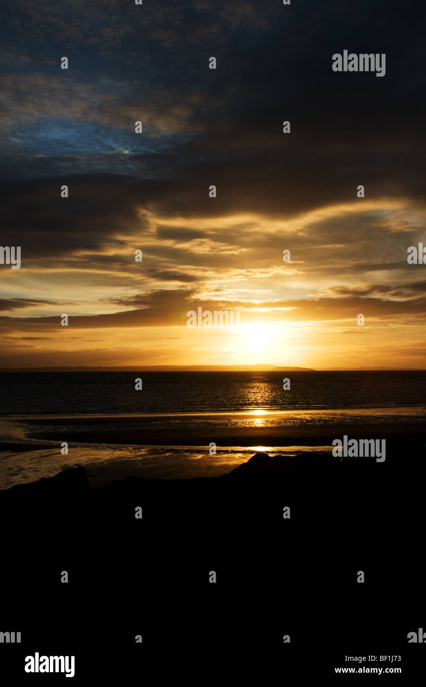 Llandudno beach sunset hi-res stock photography and images - Alamy