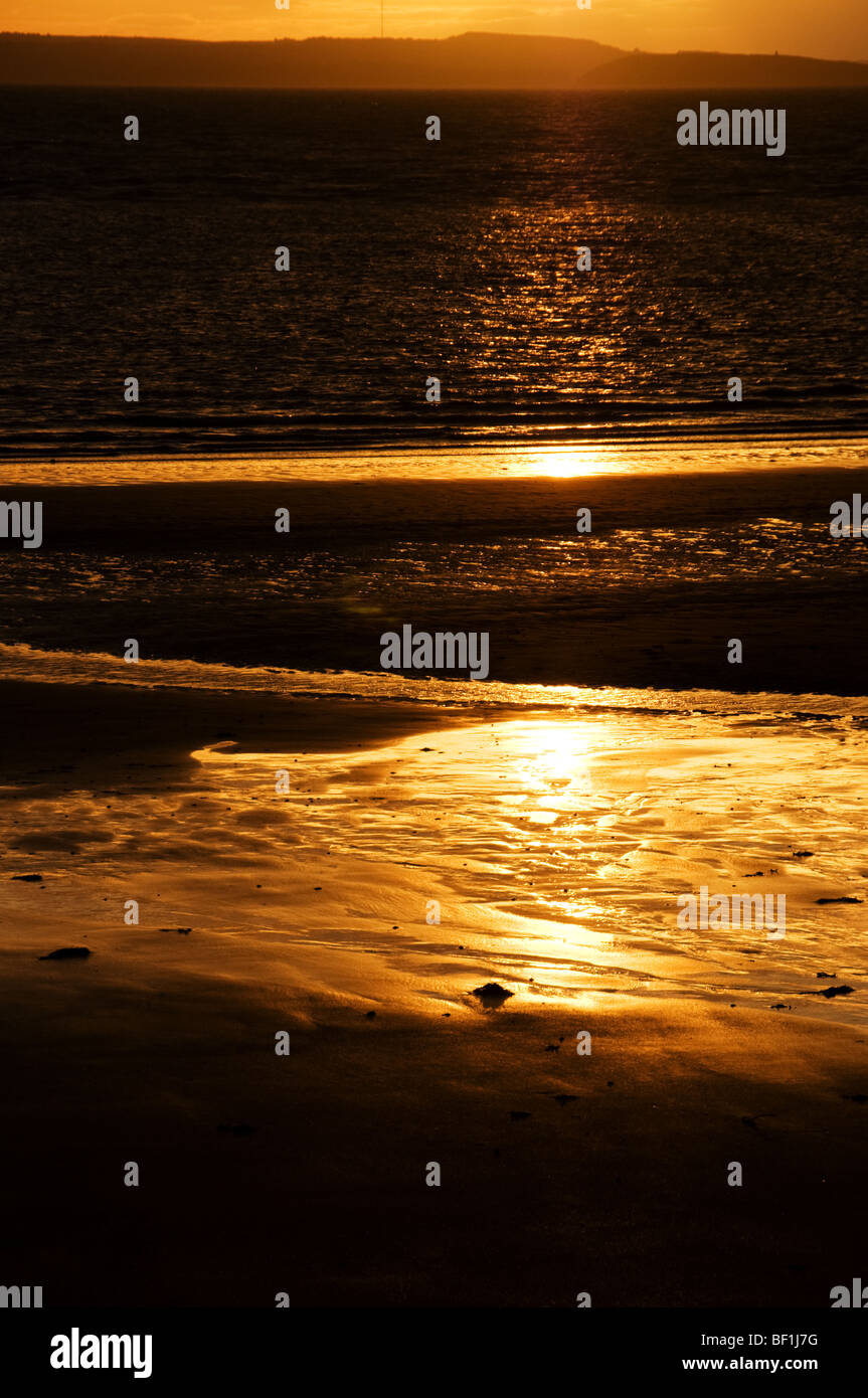 Llandudno beach sunset hi-res stock photography and images - Alamy