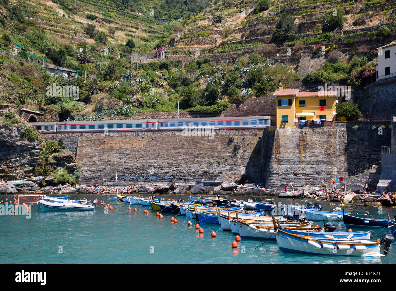 Liguria train hi-res stock photography and images - Alamy
