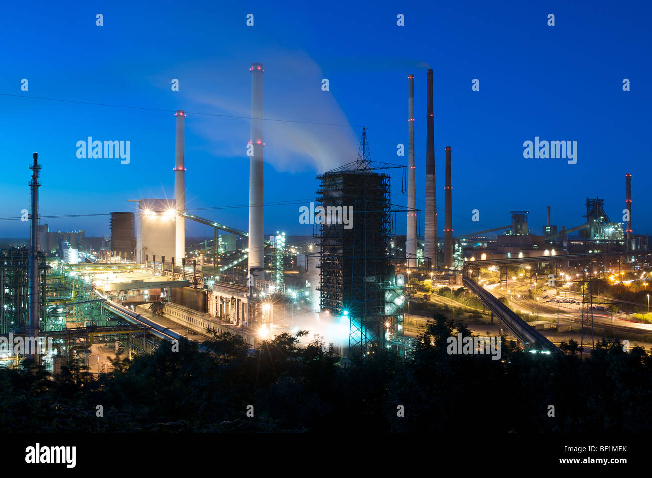 Blast furness steel factory germany hi-res stock photography and images ...