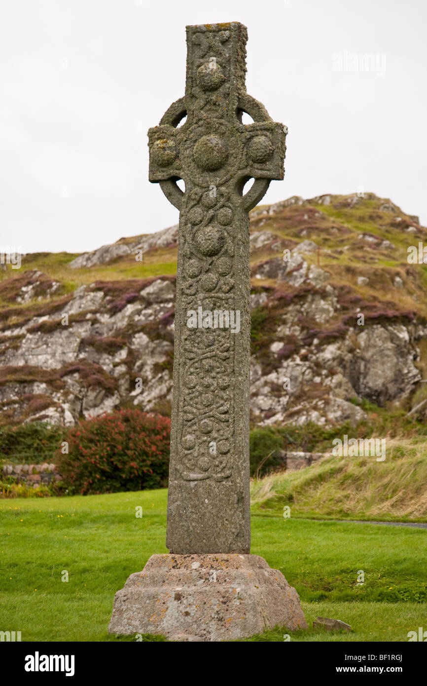 Iona cross hi-res stock photography and images - Alamy